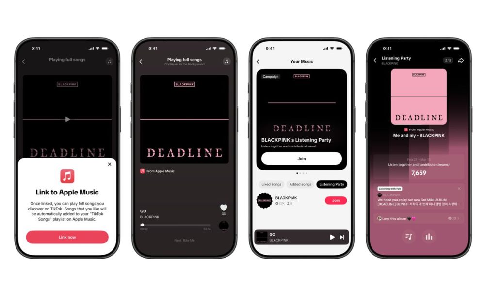 Apple Music, TikTok launch Play Full Song, a new music discovery ...