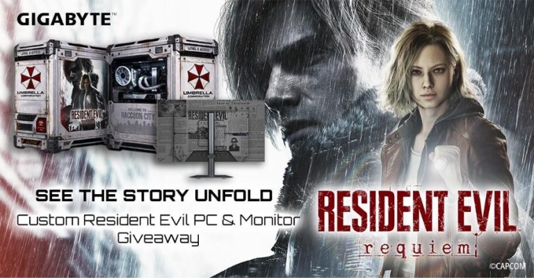 GIGABYTE collaborates with Capcom for RE Requiem custom PC - GadgetMatch