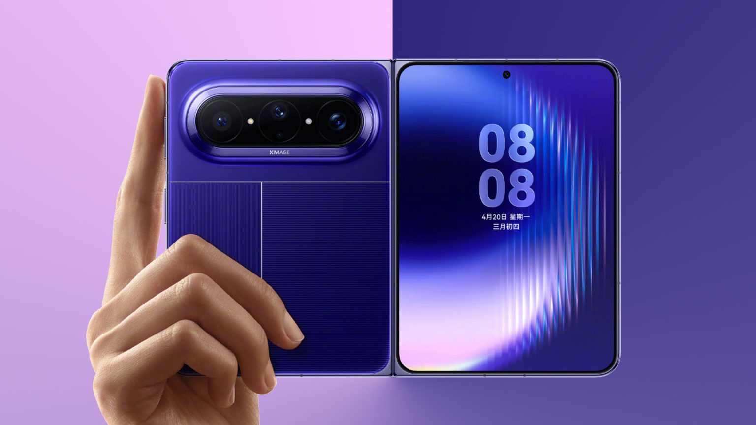 HUAWEI Pura X Max overtakes the iPhone Fold as the first wide foldable ...