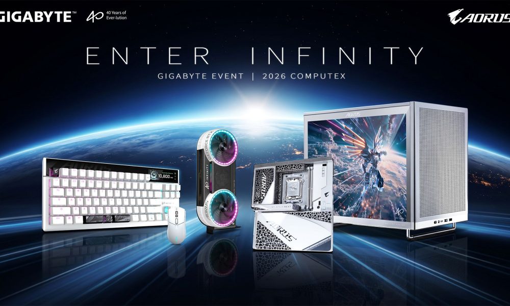 GIGABYTE officially unveils Infinity series, latest devices at COMPUTEX ...